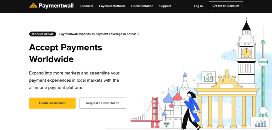 Paymentwall - Best Website Designs - KeeVurds