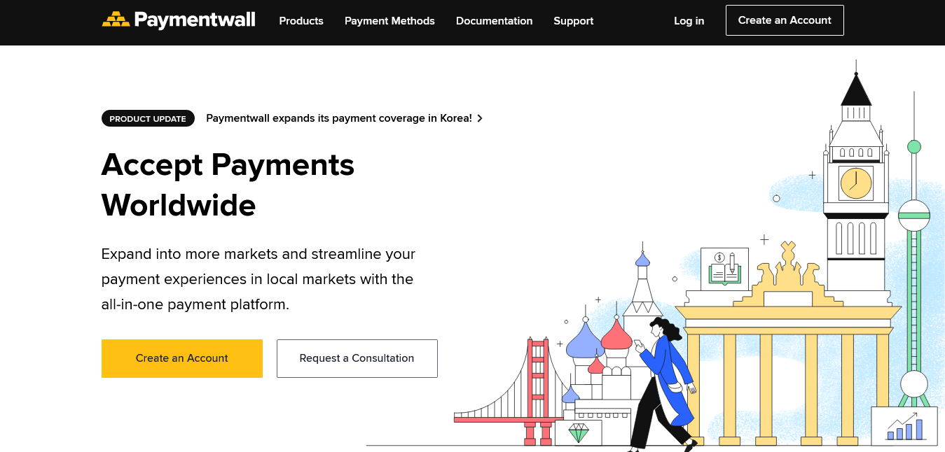Paymentwall - Best Website Designs - KeeVurds