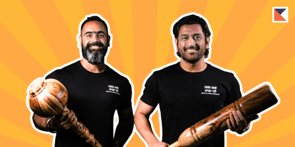Former Cricketer MS Dhoni Backs Traditional Fitness Startup Tagda Raho